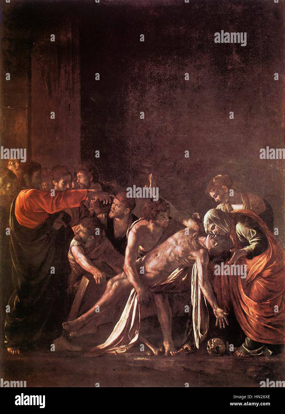 Caravaggio’s 'Resurrection of Lazarus' captures the dramatic moment of ...