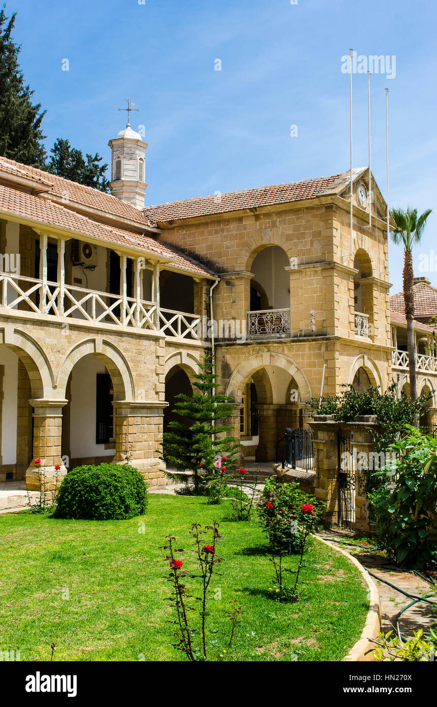 Building in Nicosia, the capital of the Republic of Cyprus Stock Photo ...