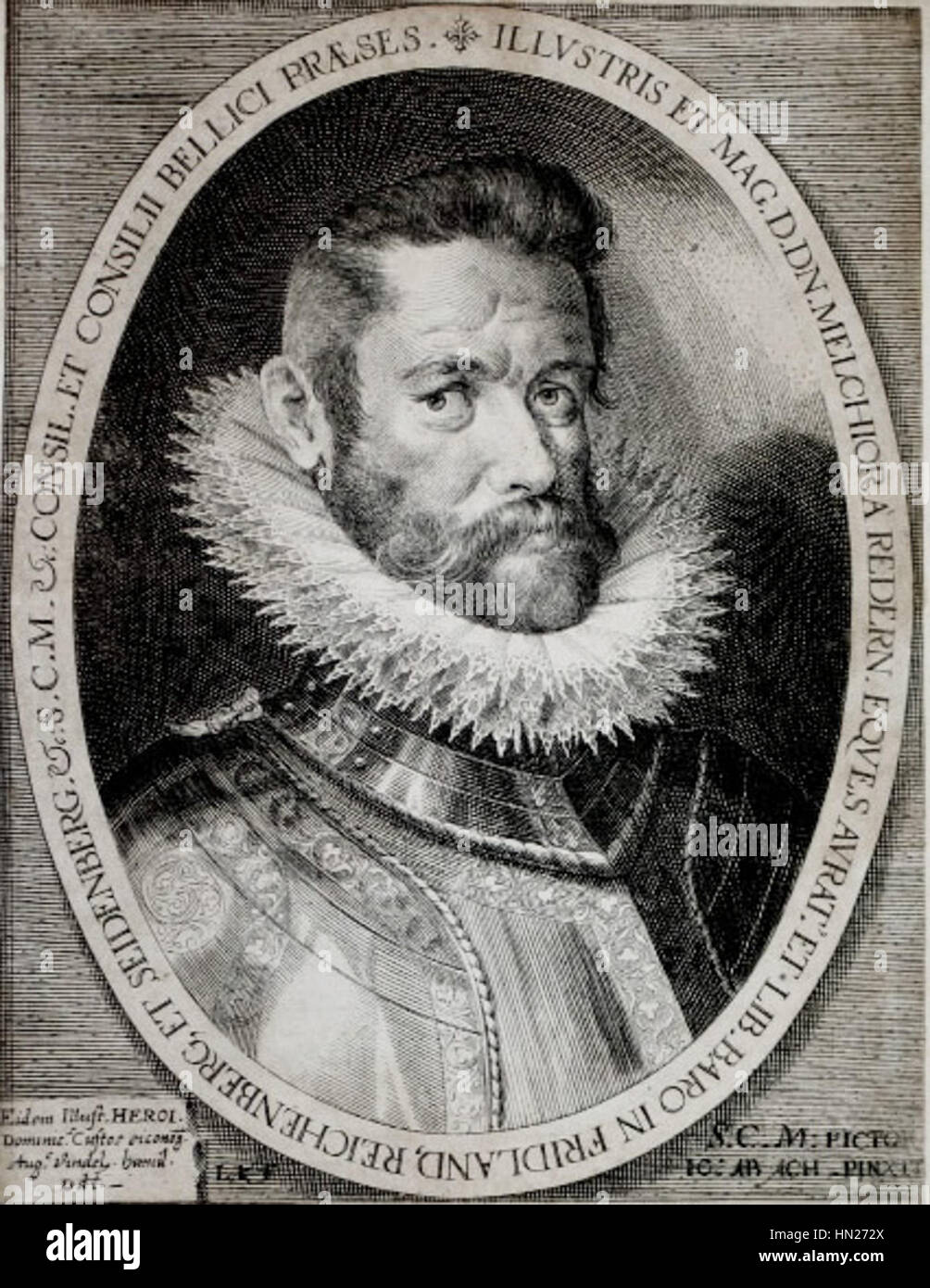 The portrait of Melchior von Redern, a 16th century figure, showcases ...