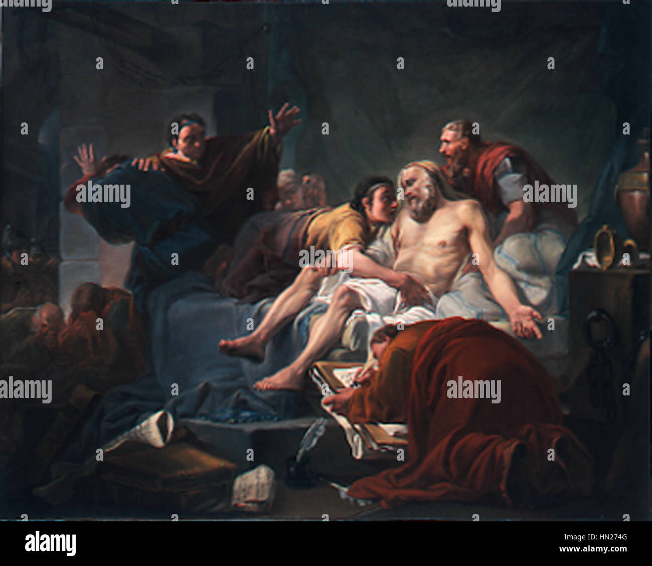 Mort de socrate hi-res stock photography and images - Alamy