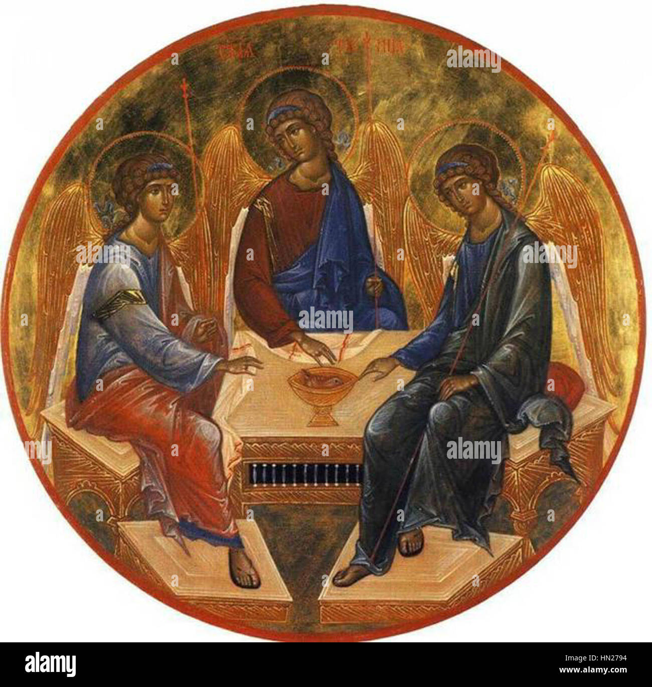 Andrei rublev trinity hi-res stock photography and images - Alamy