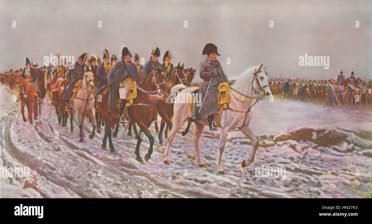 Napoleon in the campaign of France, 1814 Stock Photo - Alamy