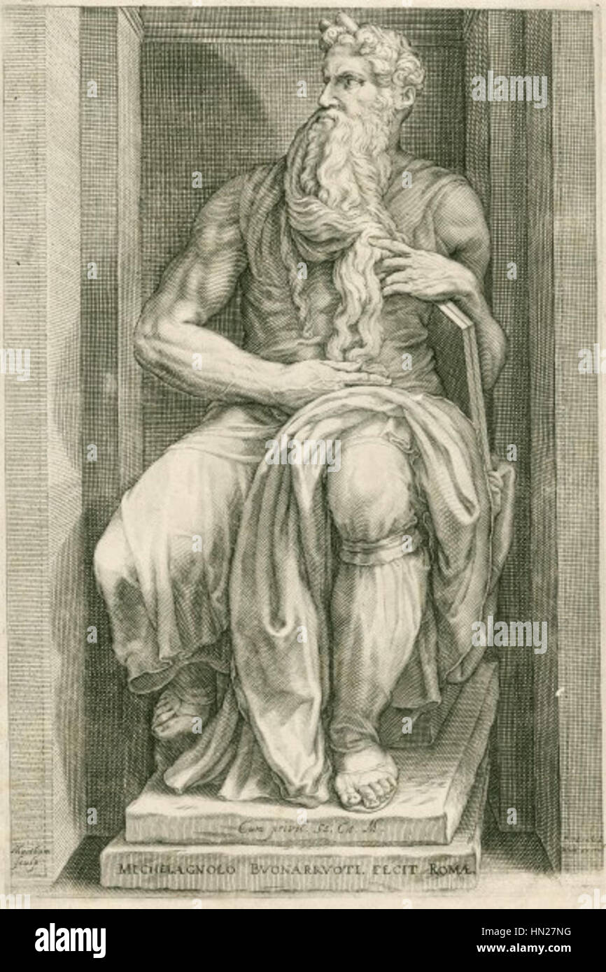 Moses, Jacob Matham Stock Photo - Alamy