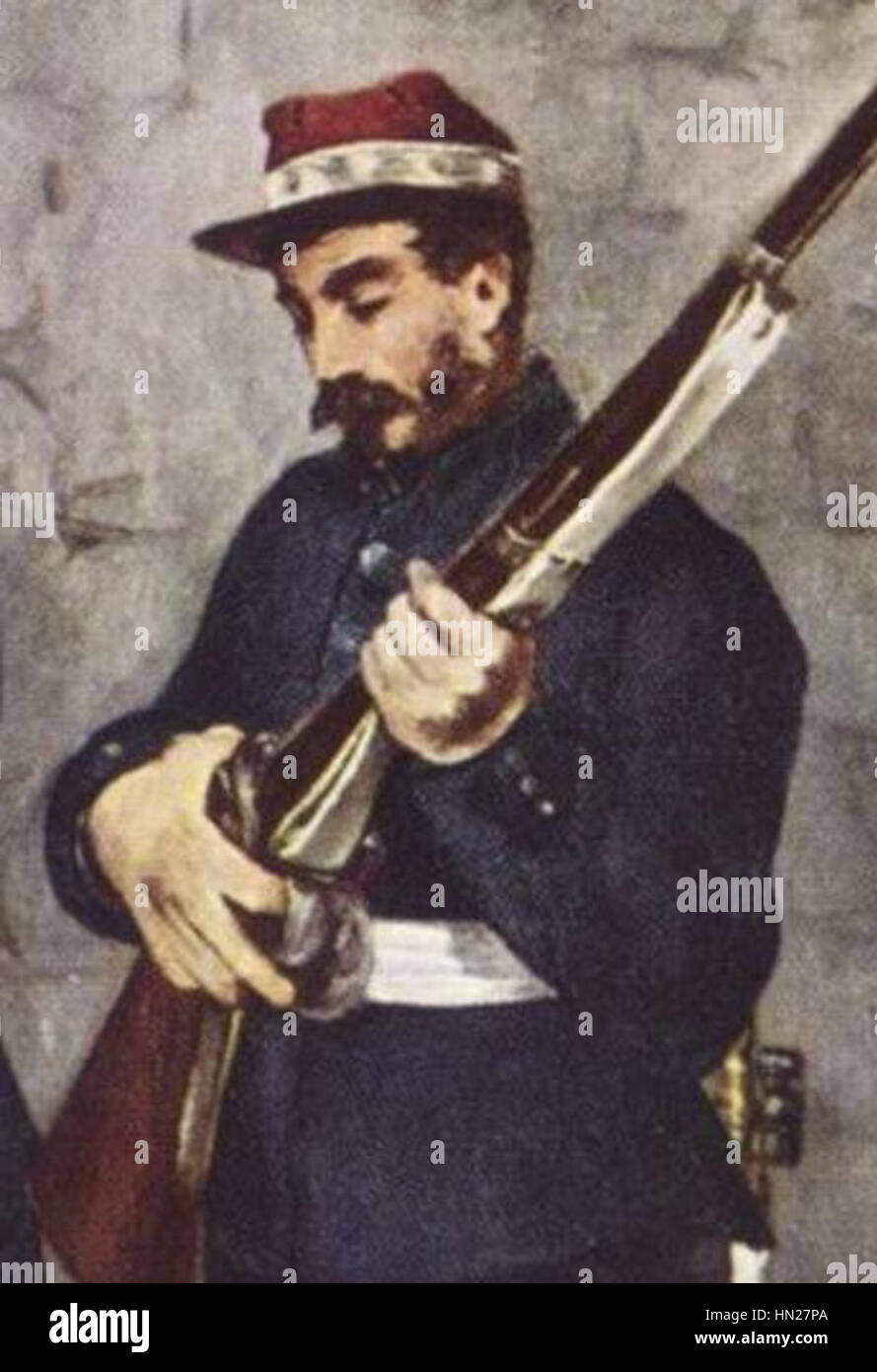 Manet Execution napoleon Stock Photo - Alamy