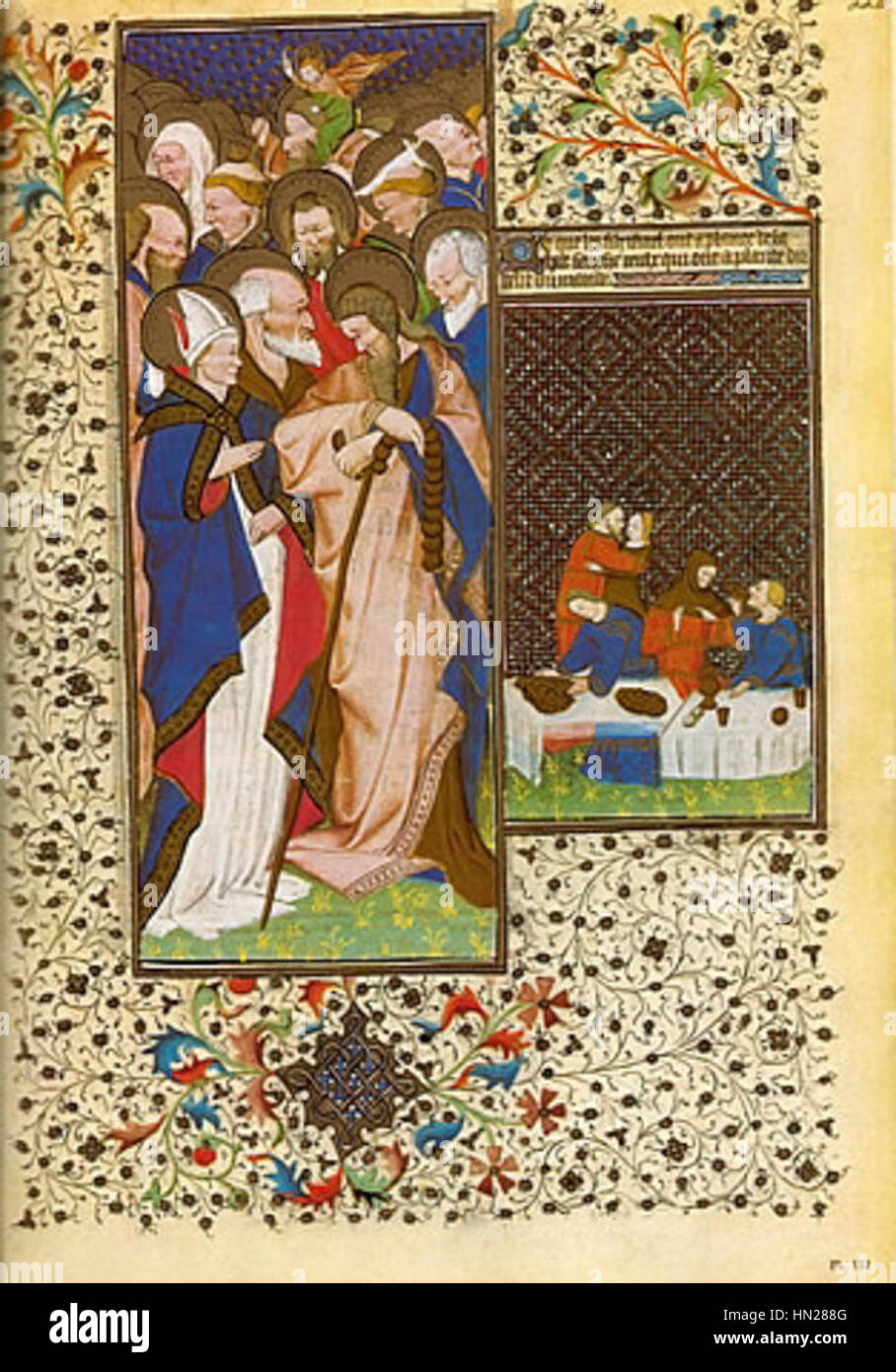 Maitre de Rohan (St.Nicholas, James, Peter, Christopher, Stephen Stock ...