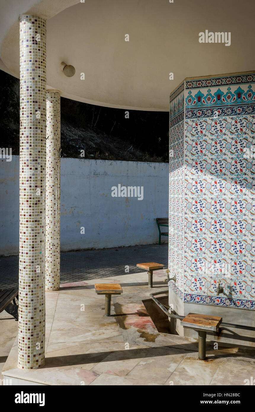Interior of a mosque in Northern Cyprus Stock Photo - Alamy
