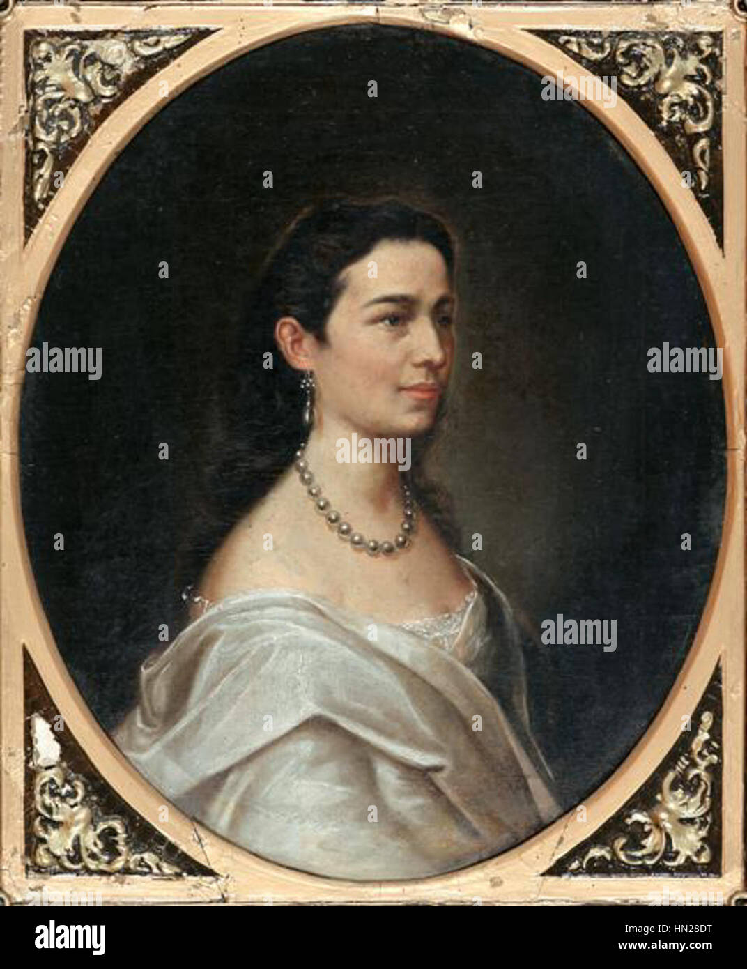 Misu Popp - Portretul Sevastiei Borcea Stock Photo - Alamy