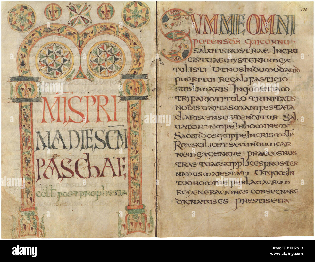 The 'Missale Gothicum' is a 14th-century manuscript that contains ...