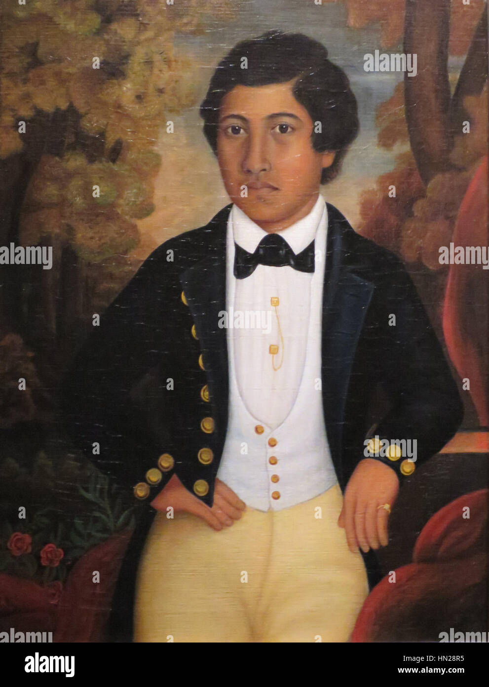 Lunalilo, as a boy at the Royal School Stock Photo - Alamy