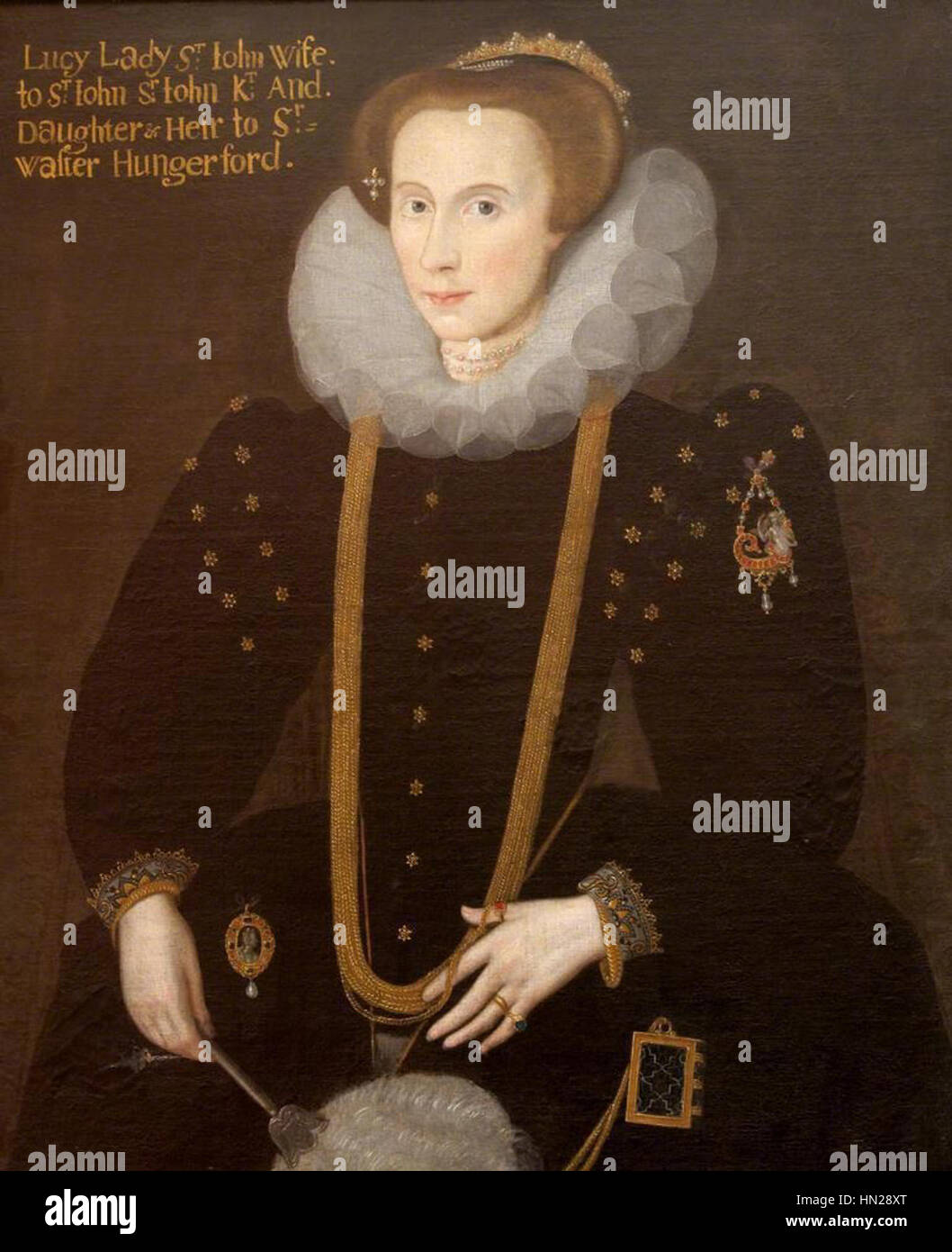 This portrait of Lucy Hungerford, Lady St John, captures her grace and ...