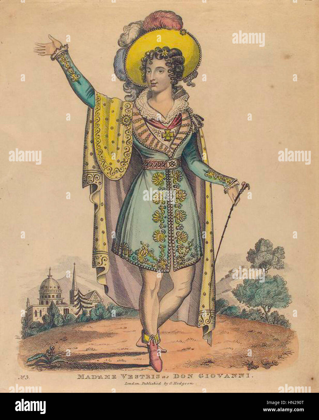 Madam Vestris as Don Giovanni Stock Photo - Alamy