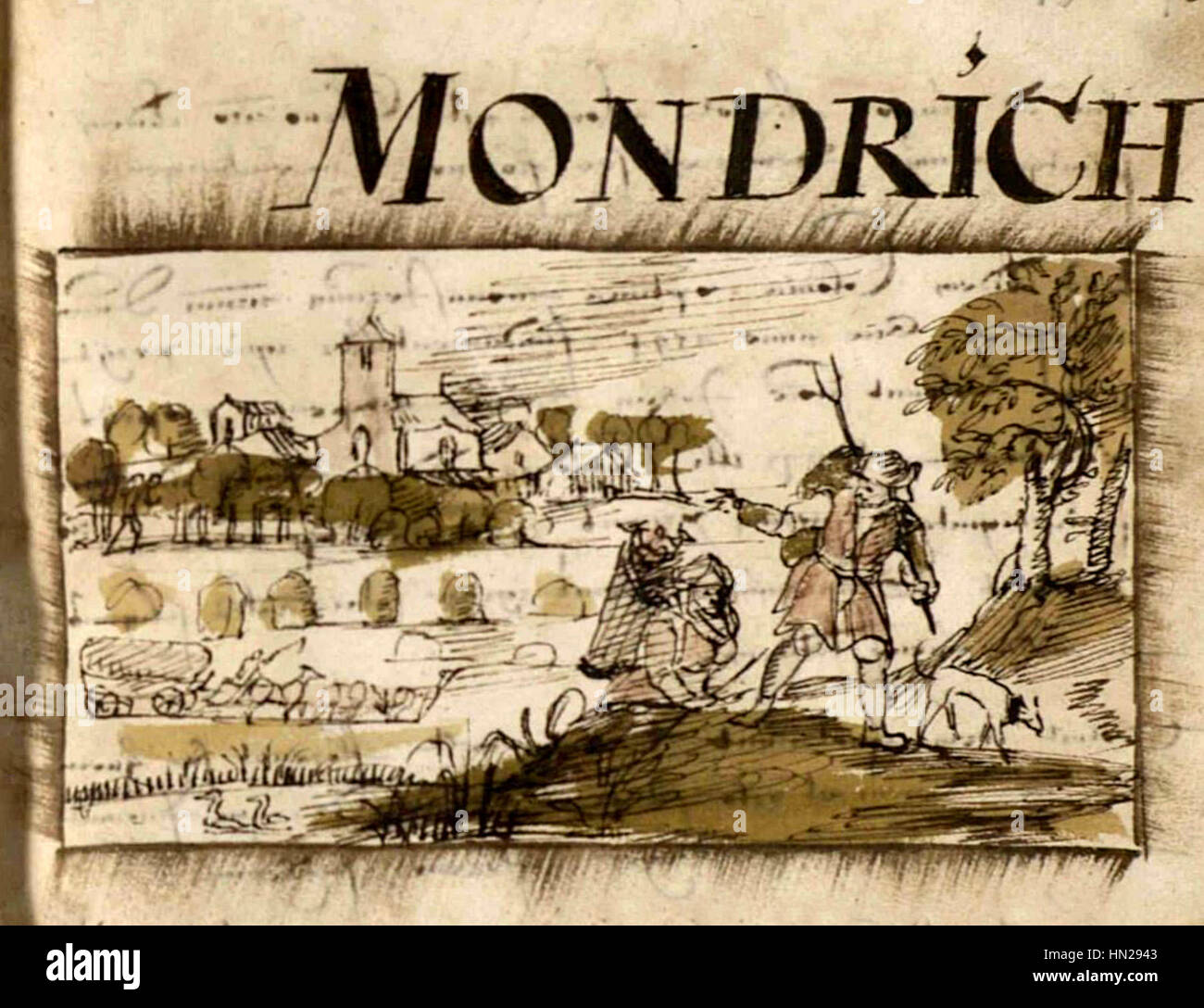 'Mondrich' by Jean Bertels, painted in 1597, is a portrait of a ...