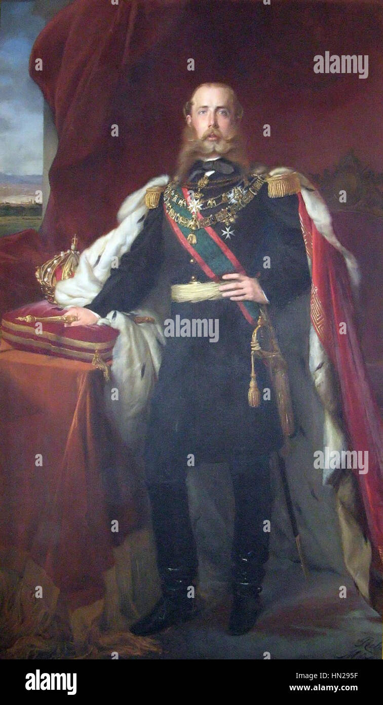 *Maximilian, Emperor of Mexico* refers to the portrait or depiction of ...