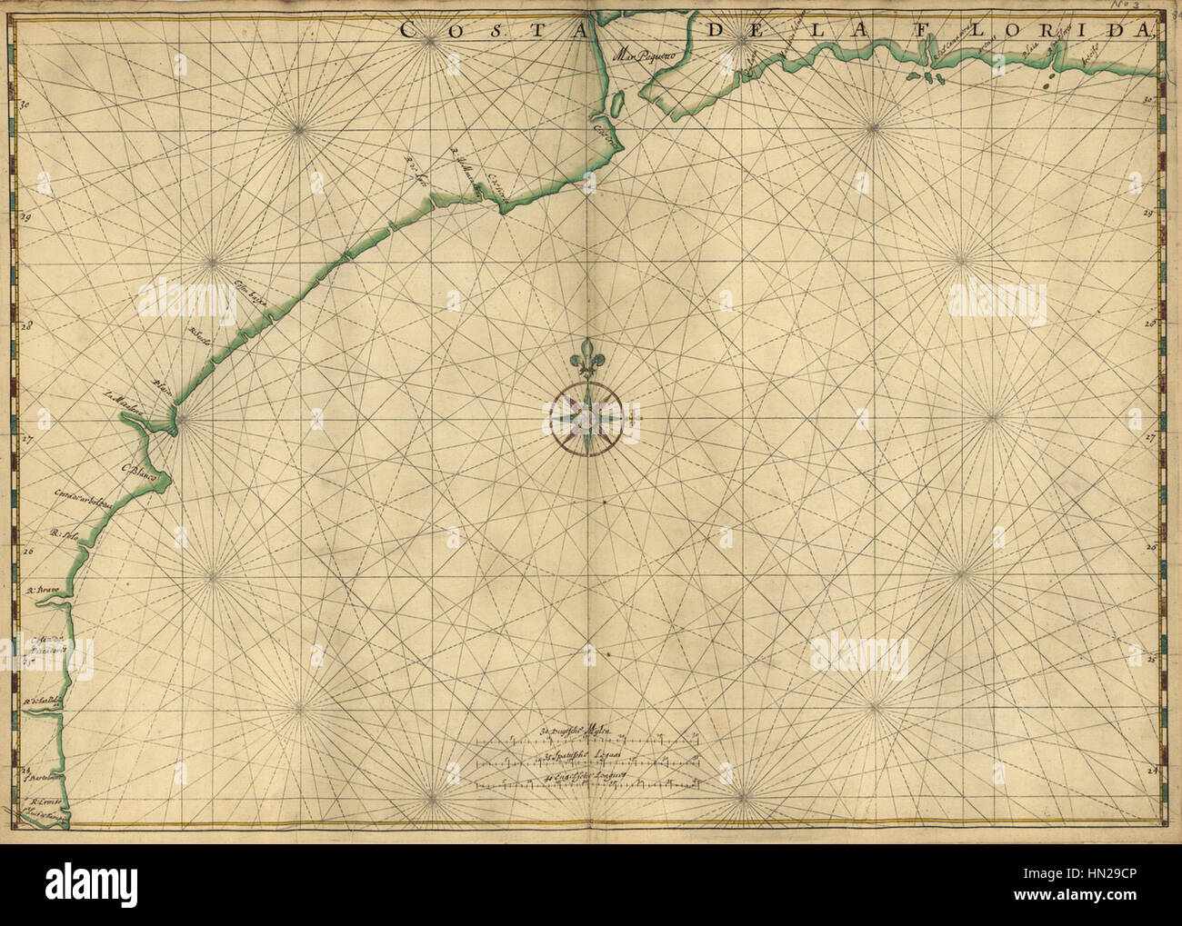 Gulf of mexico old map hi-res stock photography and images - Alamy
