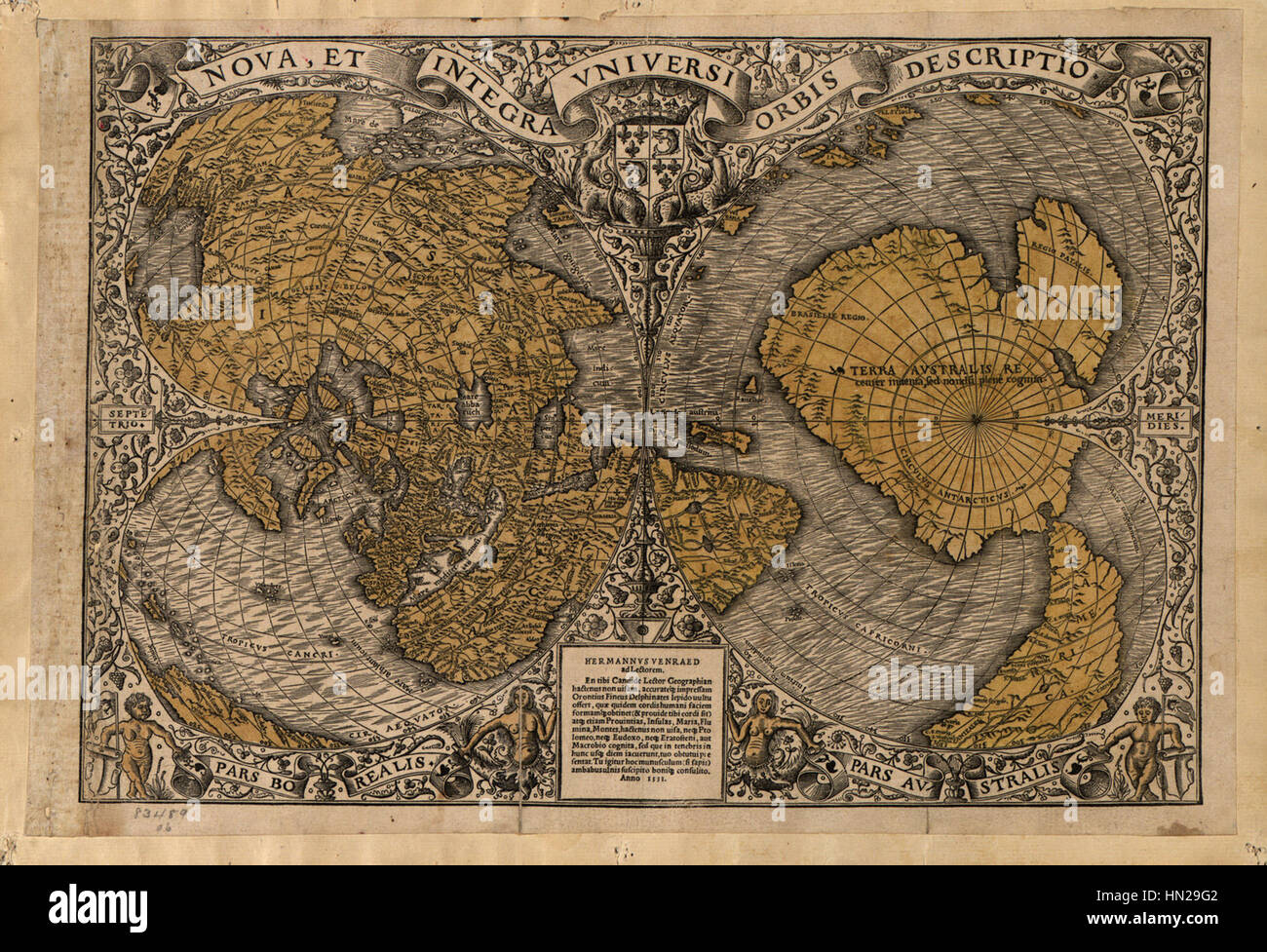 Map of the entire world hi-res stock photography and images - Alamy