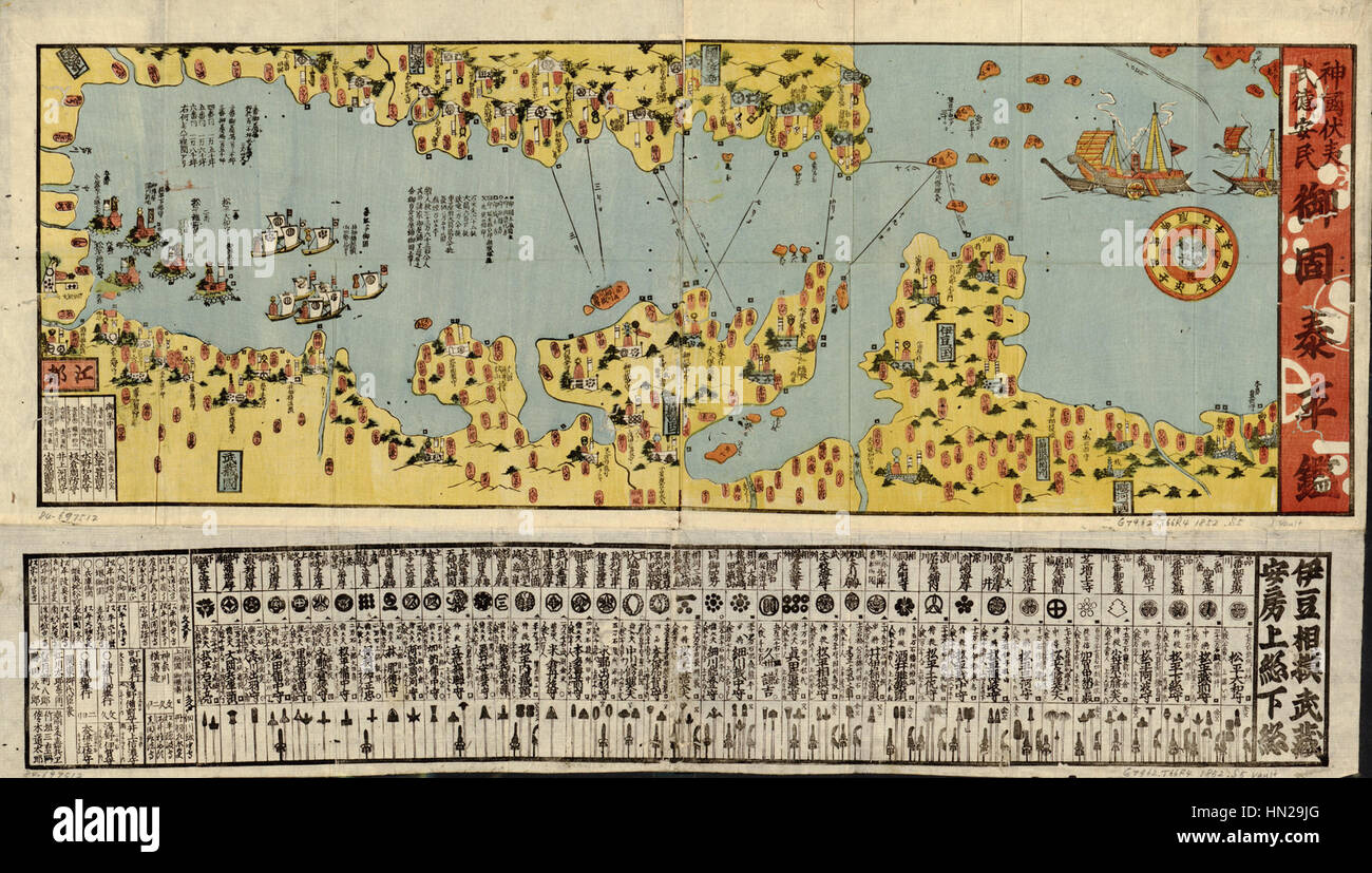 This historical map shows the coastal defenses used for military ...