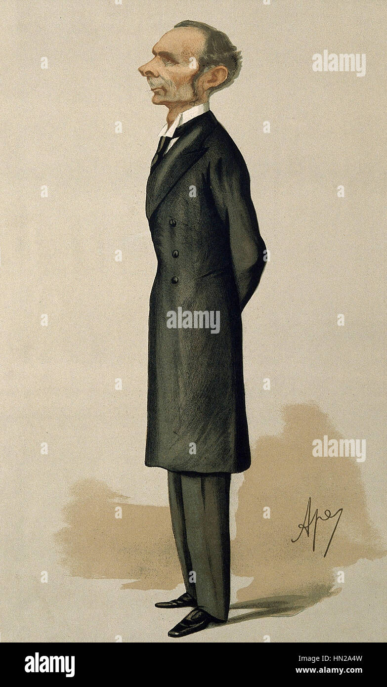 Morell Mackenzie Vanity Fair 15 October 1887 Stock Photo - Alamy
