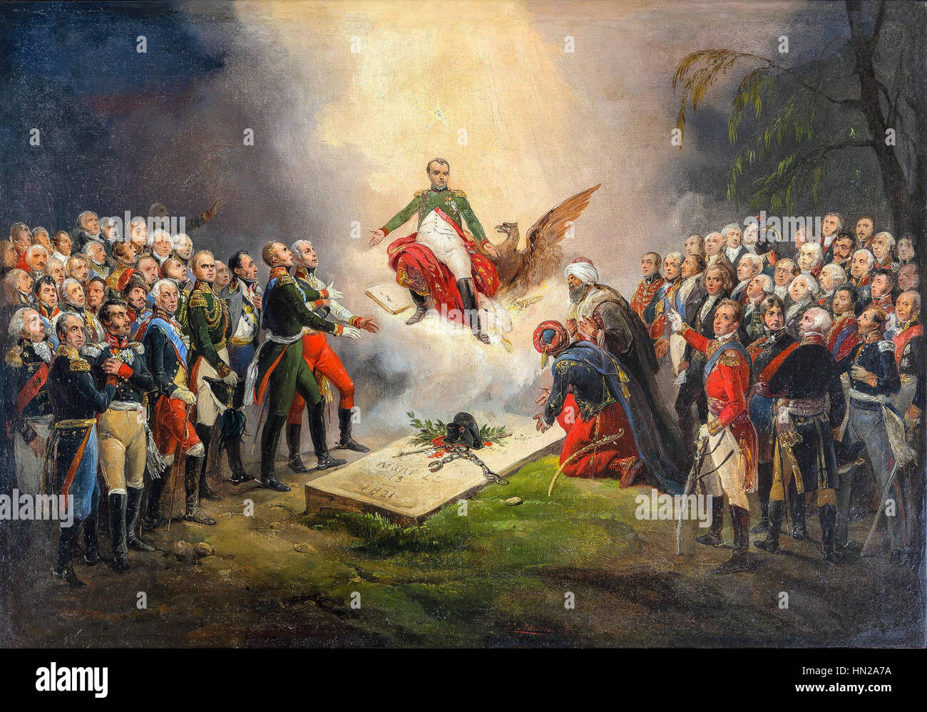 *Napoleon's ascension* refers to the rise of Napoleon Bonaparte from a ...