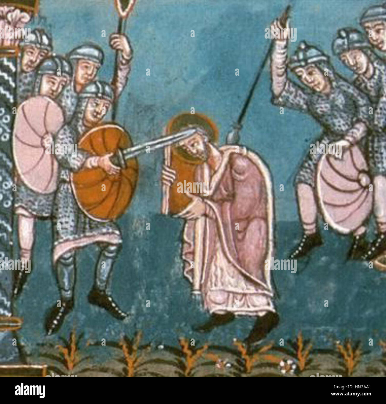 The 'Martyrdom of Boniface' (also known as the 'Marteldood van ...