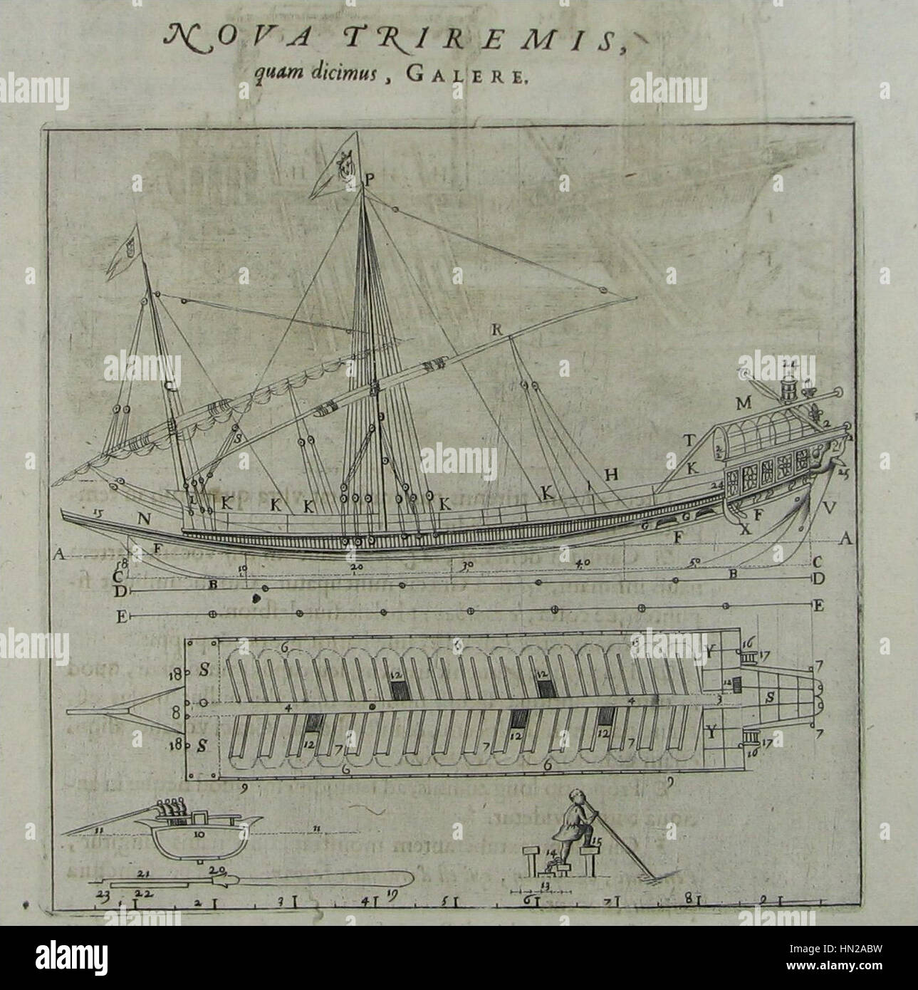 Morisot-Nova Triremis quam dicimus, Galere Stock Photo - Alamy