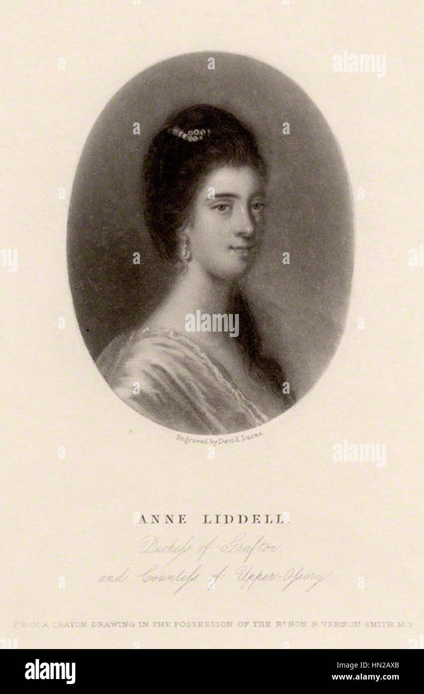 Lucas, David - Anne, Duchess of Grafton Stock Photo - Alamy