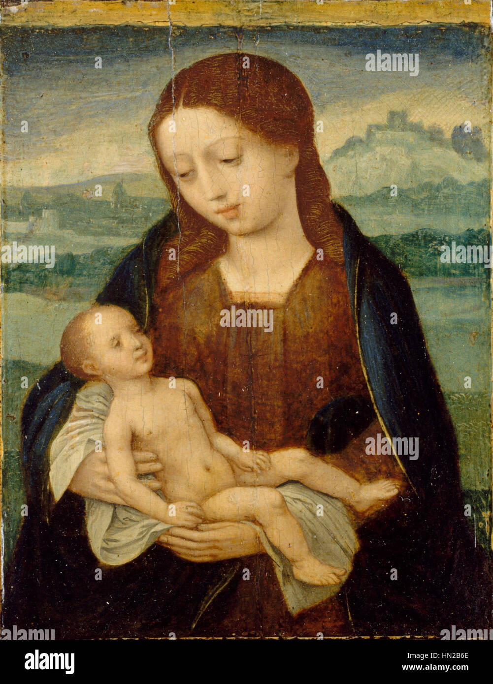Master of the Female Half-Lengths - Virgin and Child (Metropolitan ...