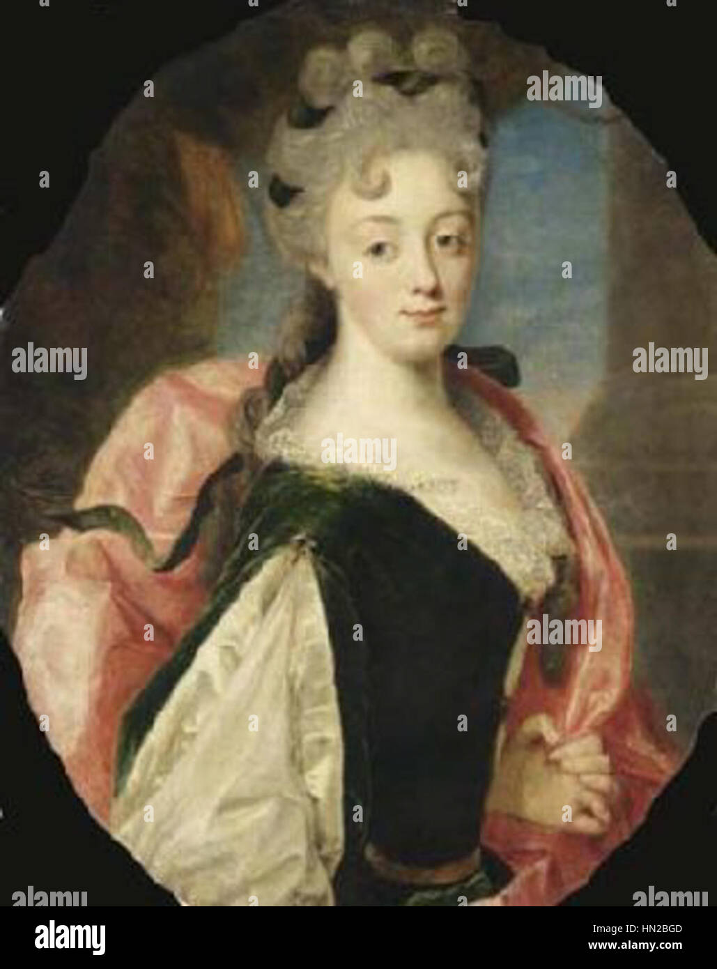 Marie Adelaide of Savoy circa 1705 Stock Photo - Alamy