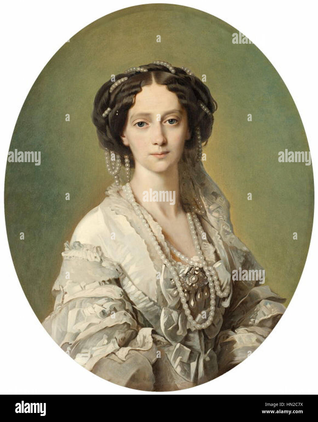 This portrait of Maria Alexandrovna, created after Winterhalter’s ...