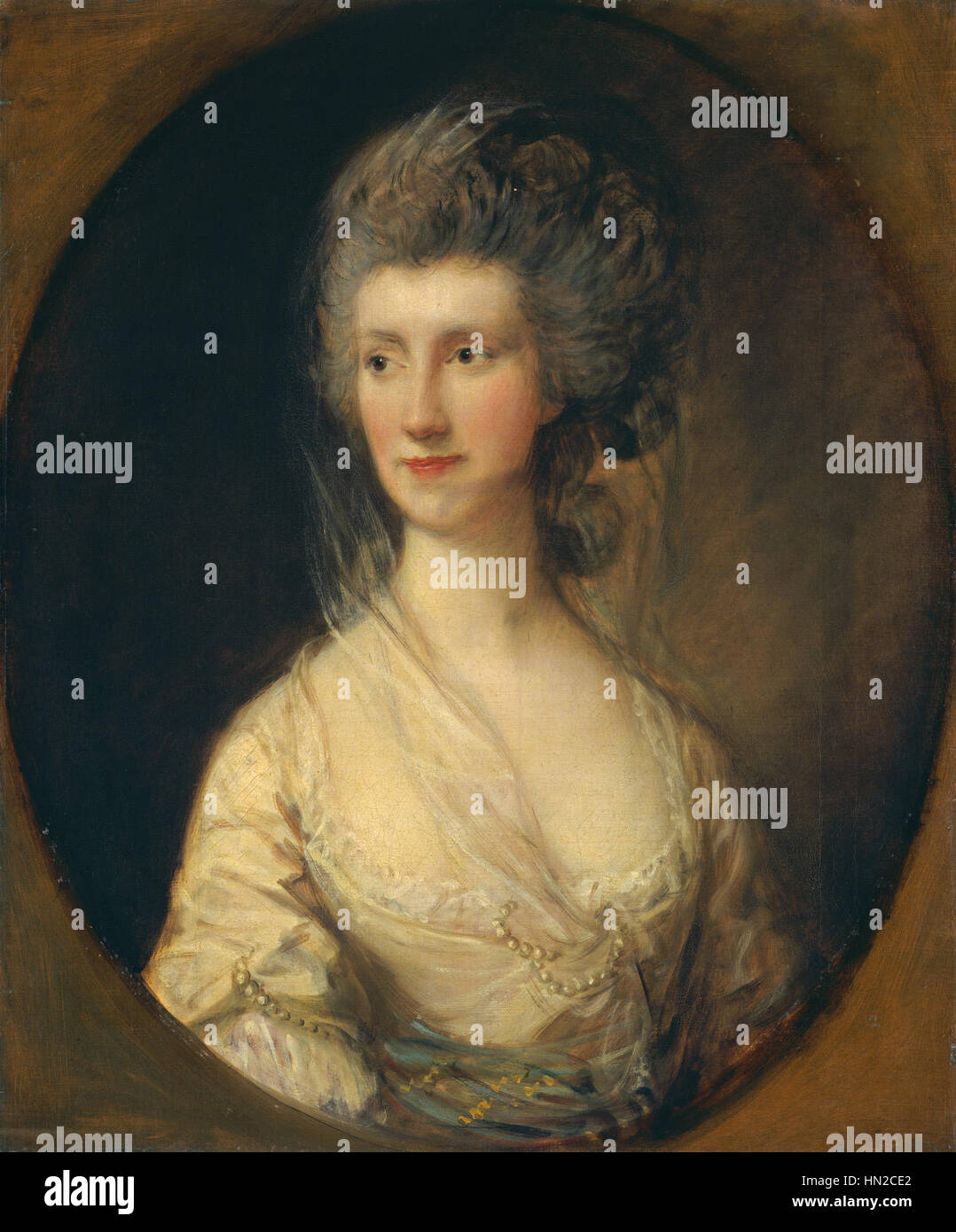 'Mrs. John Taylor' is a portrait by Thomas Gainsborough, created around ...