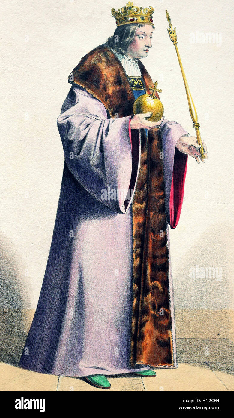 Ludwig I Litho 2 Stock Photo - Alamy