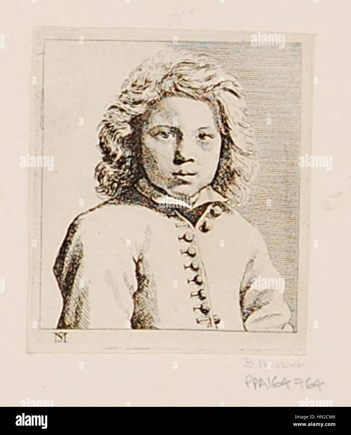 This portrait by Michiel Sweerts captures a young boy with wavy hair ...