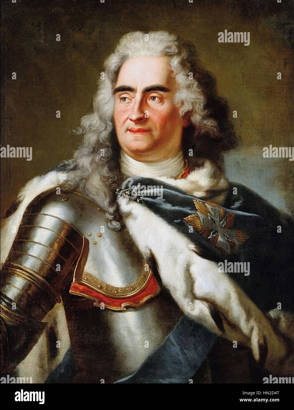 National Museum in Poznan - Augustus II Stock Photo - Alamy