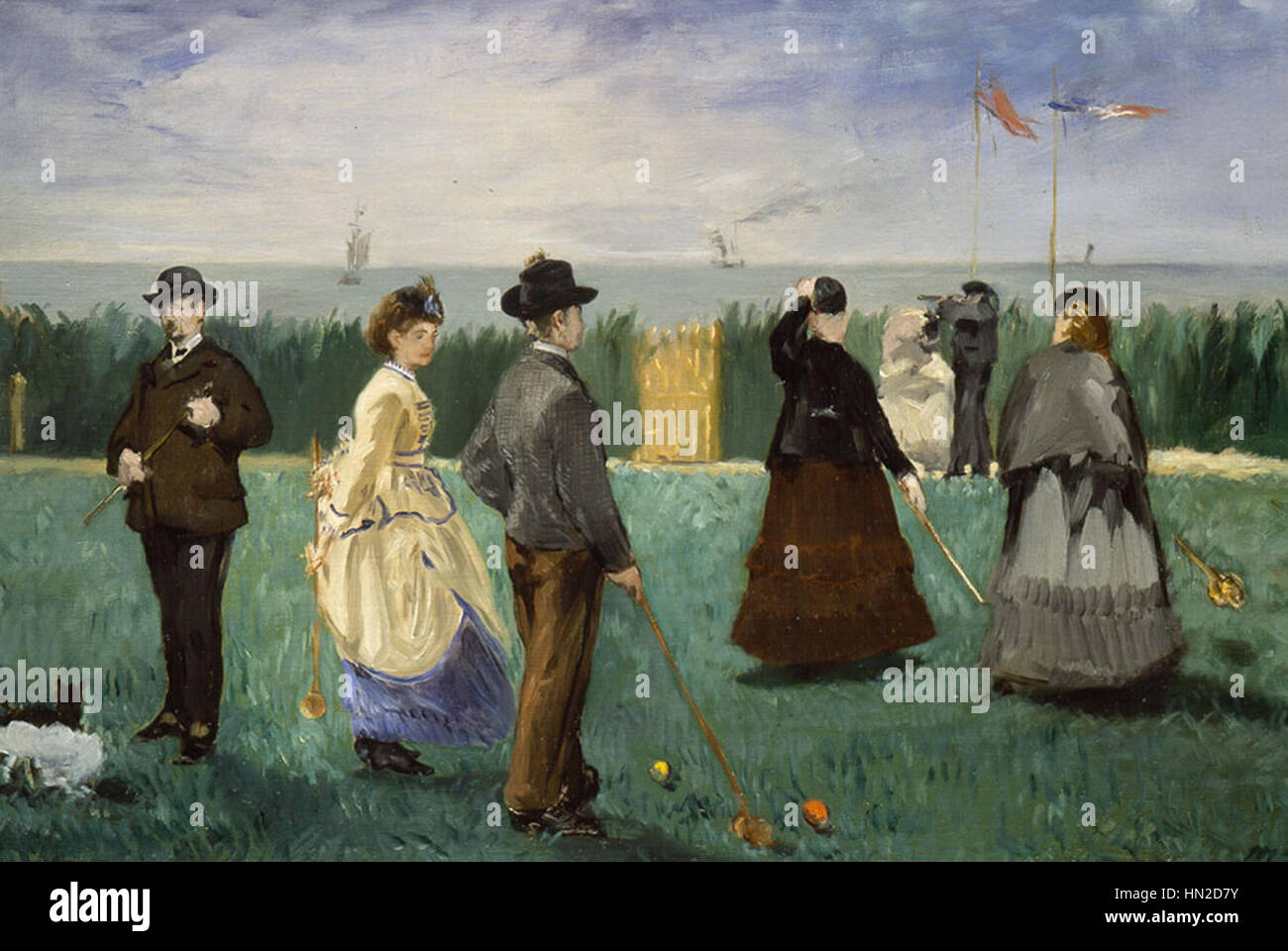 Croquet party hi-res stock photography and images - Alamy