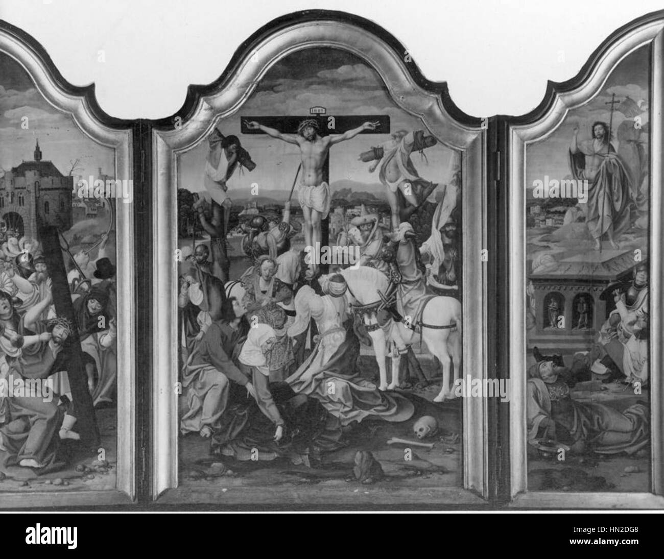 Master of 1518 - Triptych Stock Photo - Alamy