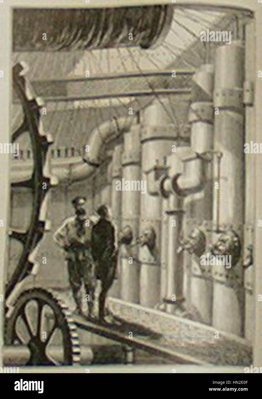 Artist drawing engines hi-res stock photography and images - Alamy