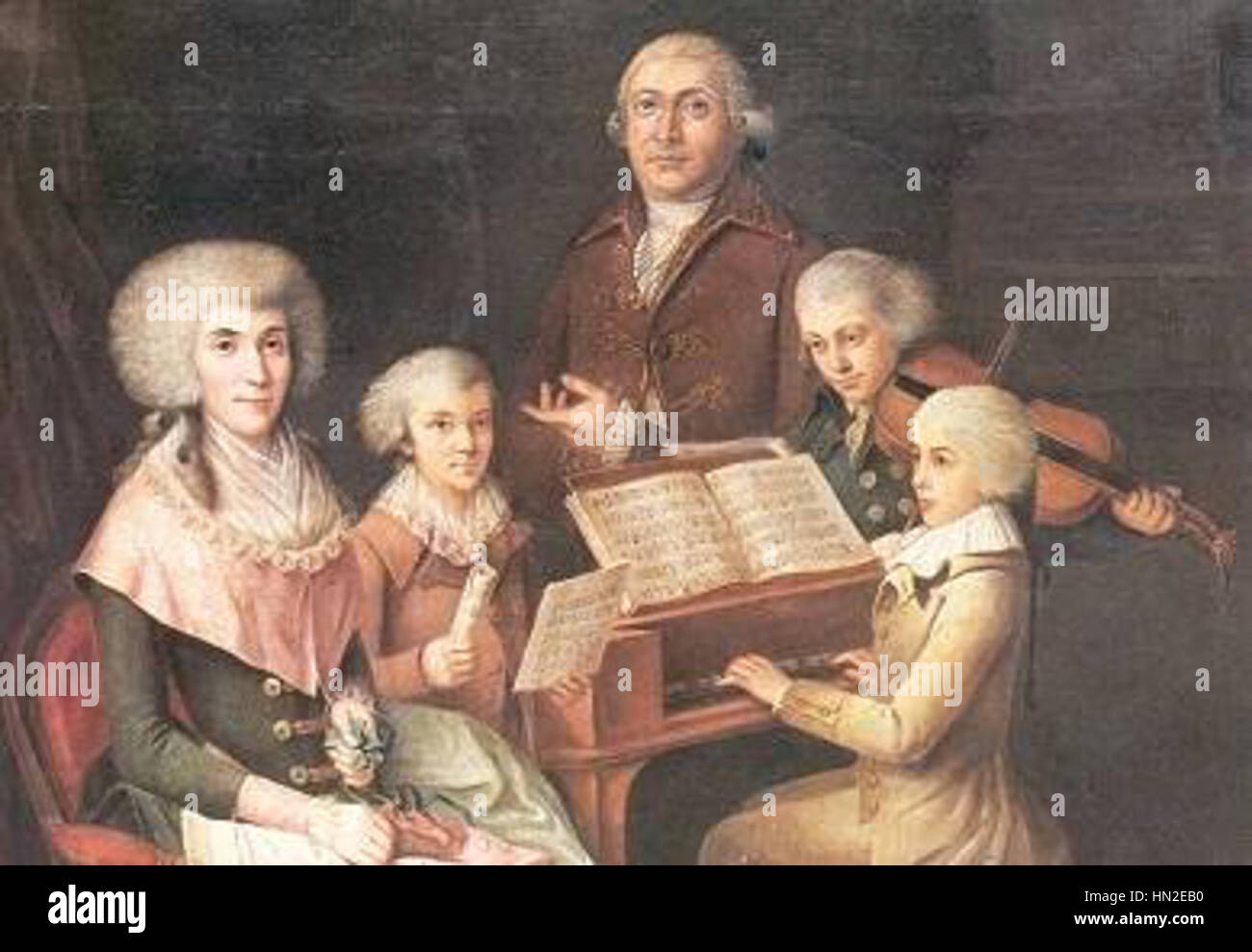 Classical 18th century classical music hi-res stock photography and images - Alamy