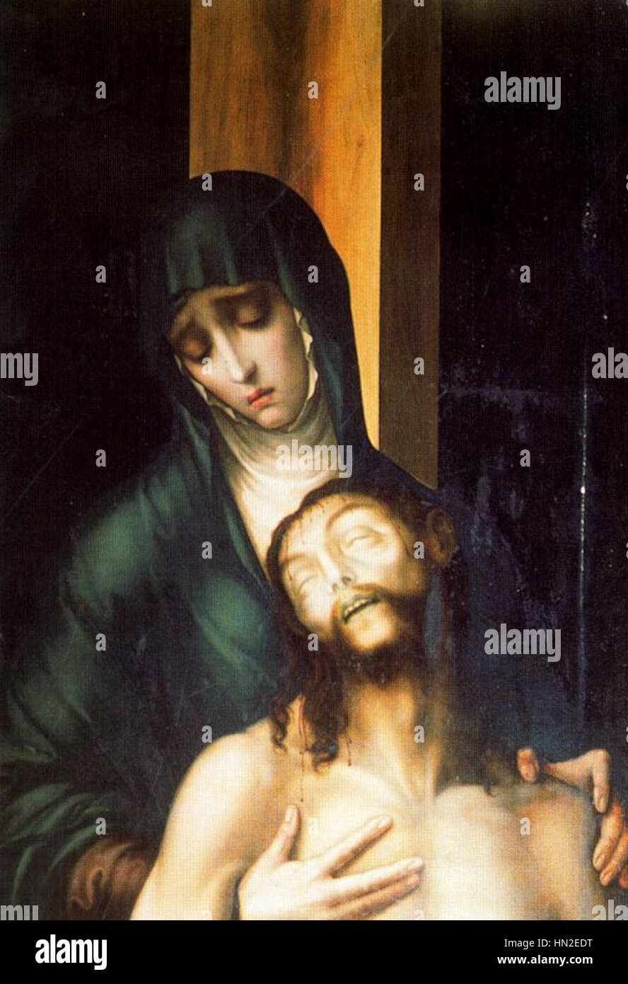 Luis de Morales’ artwork, titled '02,' captures the religious devotion ...