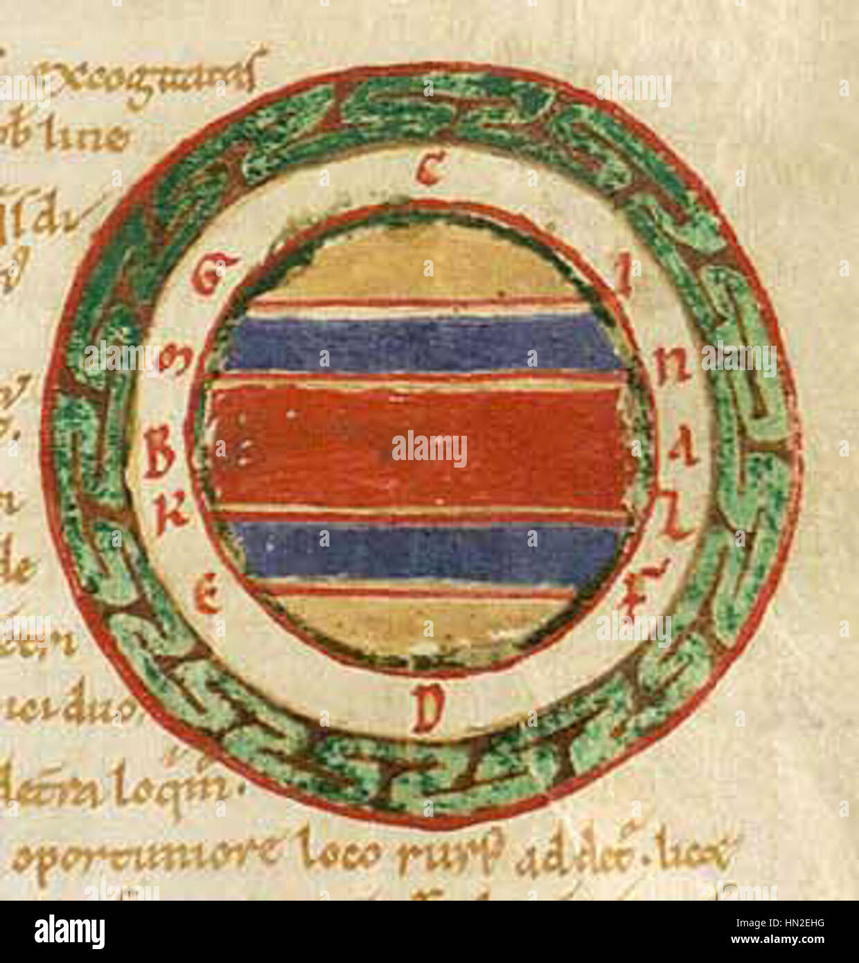 Macrobius, climatic zones Stock Photo - Alamy