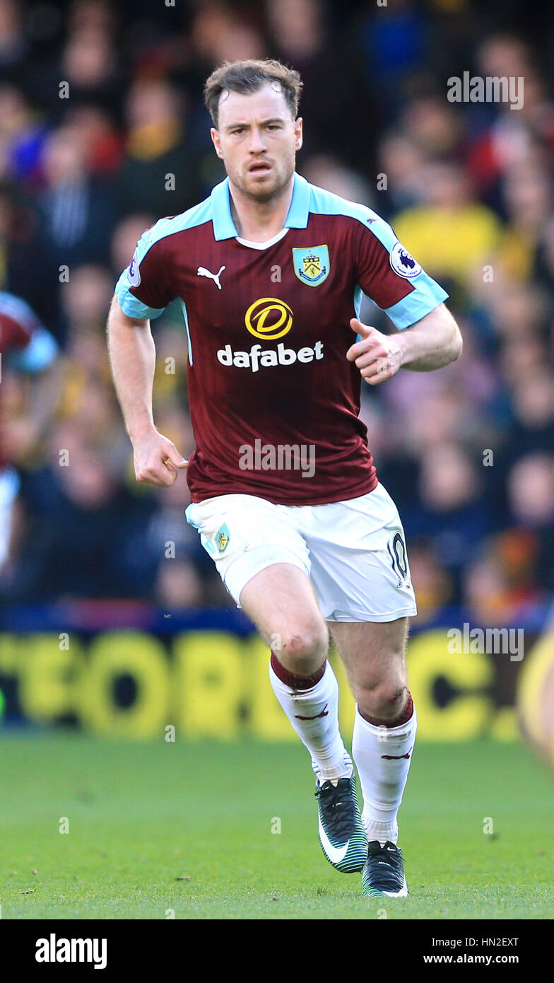 Burnley's Ashley Barnes Stock Photo - Alamy