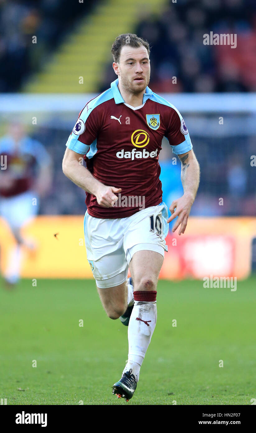 Burnley's Ashley Barnes Stock Photo - Alamy