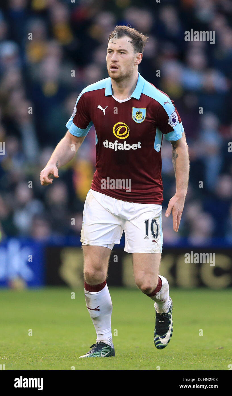 Burnley's Ashley Barnes Stock Photo - Alamy