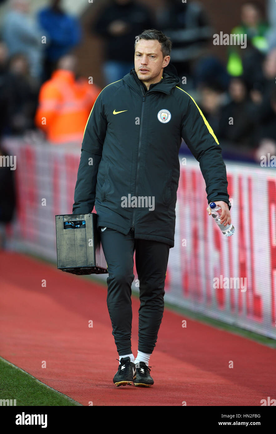 Manchester City head of sports science Sam Erith Stock Photo - Alamy