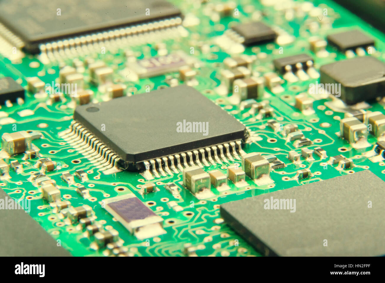 Green pcb hi-res stock photography and images - Alamy