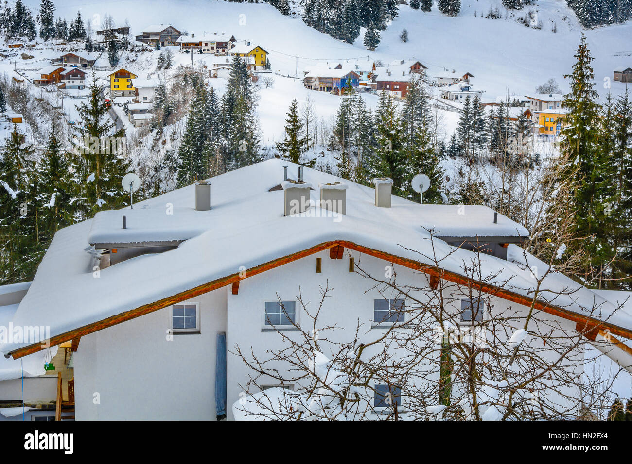 Ischgl resort hi-res stock photography and images - Alamy