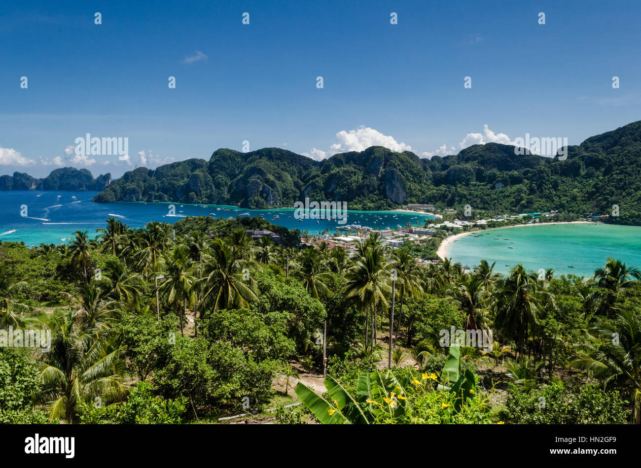 Koh Phi Phi Don Viewpoint Stock Photo - Alamy