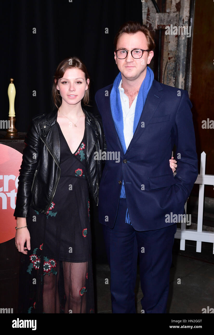 Katy Reece and Francis Boulle attending Centrepoint's Ultimate Pub Quiz ...