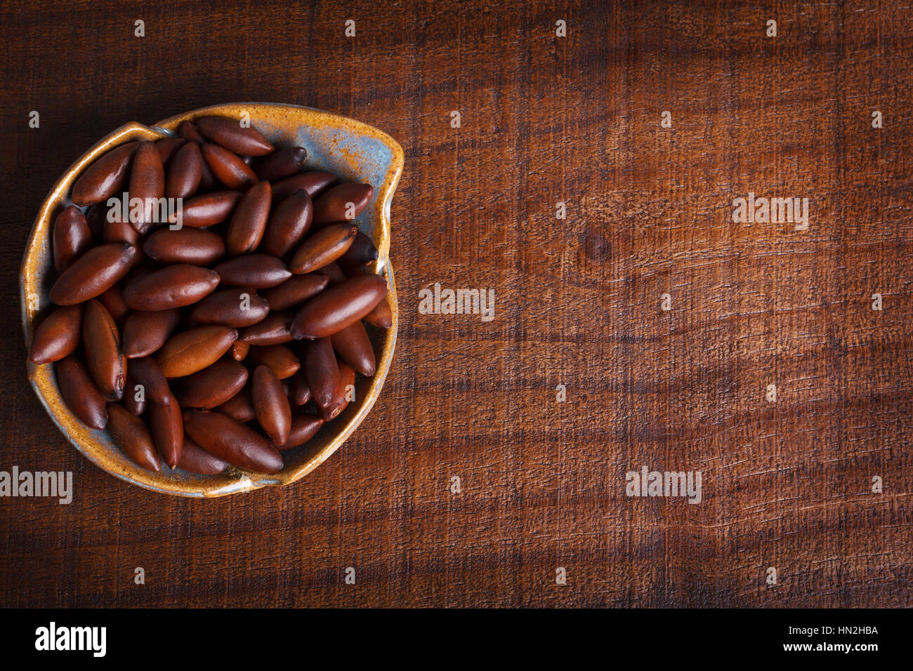 Baru almond (Cumaru, Cumbaru, Barujo, Coco-feijao, Cumarurana) on ...