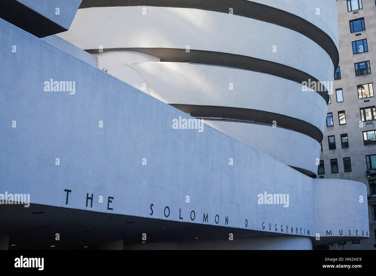 The Solomon R Guggenheim Museum, New York City Stock Photo - Alamy