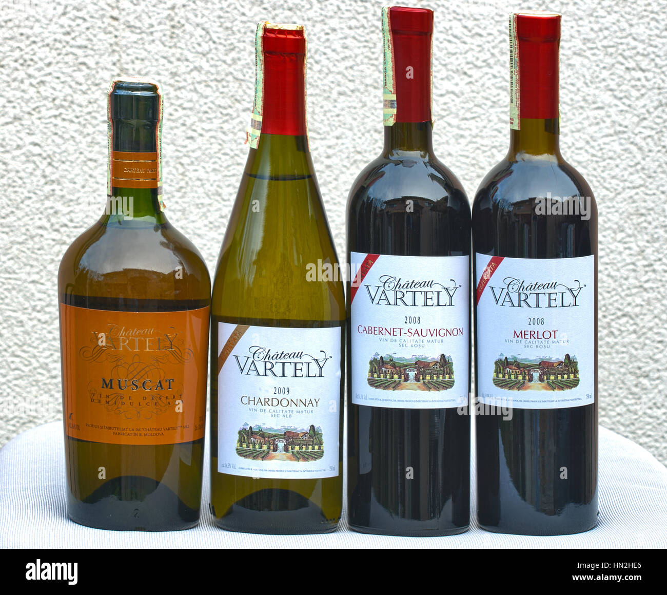 Branded bottle of wine hi-res stock photography and images - Alamy