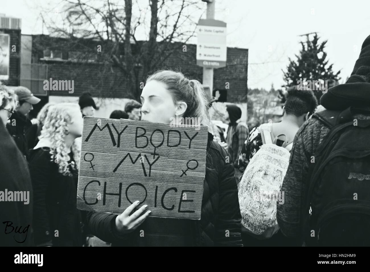 My Body My Choice Stock Photo - Alamy